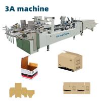 China Advanced CQT-800WK-2 Corrugated Paper Box Folder Gluer Machine for Cardboard Boxes for sale