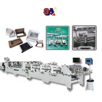 China Side Glue Folder Gluer Machine for Straight Line Box Bottom Lock 10.0m*1.2m*1.3m for sale