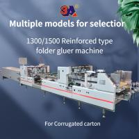 China Pneumatic Folder Gluing Machine for 4 Corner 6 Corner Box Driven Type 110V 220V for sale