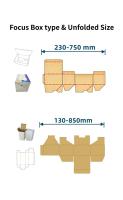 China Advanced CQT-900 Folder Gluer Machine for Automatic Folding and Gluing of Cardboard for sale