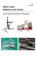 China Advanced CQT-900 Folder Gluer Machine for Automatic Folding and Gluing of Cardboard for sale