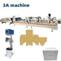 China CQT-900 Enhanced Type Folding Box Gluing Machine for Bottom Lock and Side Glue Boxes 23-85cm for sale