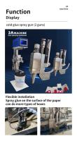 China CQT-900 Enhanced Type Folding Box Gluing Machine for Bottom Lock and Side Glue Boxes 23-85cm for sale