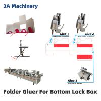 China Easy to Operate CQT-900 Folding Boxes Machine Crash Lock Bottom Folder Gluer Machine Paper Folder Machine for sale