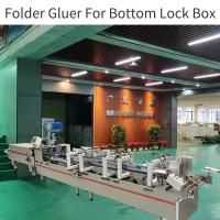 China Easy to Operate CQT-900 Folding Boxes Machine Crash Lock Bottom Folder Gluer Machine Paper Folder Machine for sale
