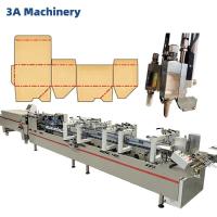 China Easy to Operate CQT-900 Folding Boxes Machine Crash Lock Bottom Folder Gluer Machine Paper Folder Machine for sale