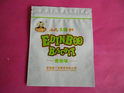 China Shaped  Side - Seal Gusset  Cookies / Snack Bag Packaging for sale