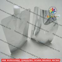 China Aluminum Foil Plain Spout Pouch Packaging With Cap for sale