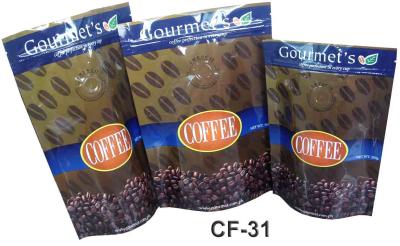 China 100 micron Foil Bag Packaging Customized PET / AL / PE For Coffee for sale