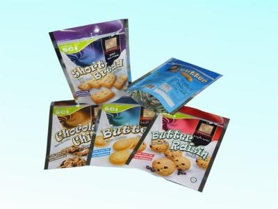 China Flat / Stand up Foil Bag Packaging PPET / AL / PE for Snack Packaging for sale