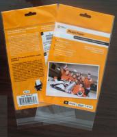 China Custom Bopp Film and Cpp Film OPP Header Bags with 10 Colors Printing for sale