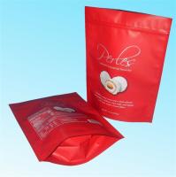 China PET / AL / NY / PE Stand up Bottom Gusset Bags, High Puncture Resistance for sale