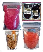China Clear Front and Foil Back Stand up Bags with PET / AL / NY / PE for sale