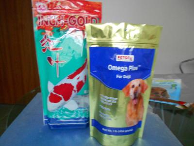 China Gravure Trap Printed 130mic Stand up Bags for Pet Food for sale