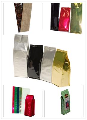 China Gravure Trap Printed Side Gusset Stand up Bags for Coffee or Nuts, Bath Salts, Chrips for sale