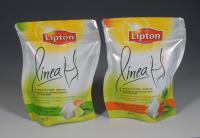 China Aluminum Foil Plastic Pouches With Zipper For Tea Packaging for sale