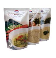 China Microwave Food Vacuum Seal Bags With Zipper Top for sale