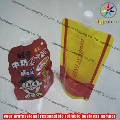 China Strong Freeze Resistance Spout Pouch Packaging For Liquid for sale
