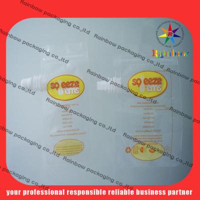 China Noni Transparent Stand Up Bags Aluminum Foil With k for sale