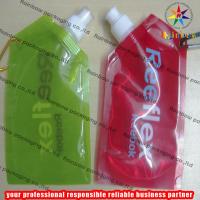 China Stand Up Spout Pouch Packaging With Metal Hook for sale