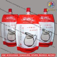 China Aluminum Foil Spout Pouch Packaging , Soybean Bag for sale