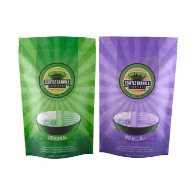 China Herbal Incense Plastic Pouches Packaging , SmallZipper Bag for sale