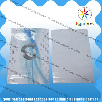 China Mylar Comestic Packaging Bag With Zipper For Facial Mask for sale