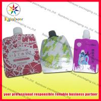 China Heat Sealed Pe Spout Pouch Packaging 50ml / 60ml For Beverage for sale