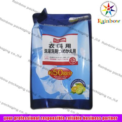 China OPP Stand up Aluminum Foil Pouch Packaging Bag For Detergent for sale