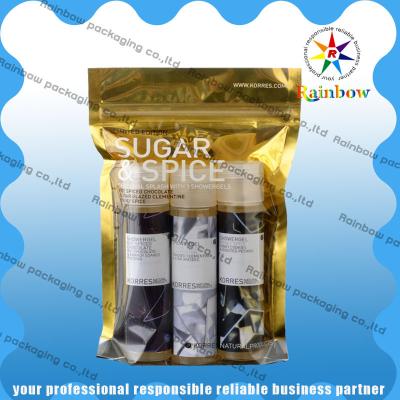 China OPP / AL / PE Plastic Cosmetic Packaging Bag For Warm Pad With Costomized Printing for sale