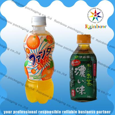 China PET / PVC Automatic Heat Shrink Sleeve Labels With Customized For Drink Bottle for sale