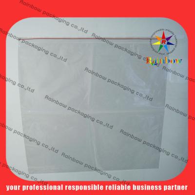 China Colored Printing Personalized PET / VMPET / PE Plastic Transparent Grip Seal Bag for sale