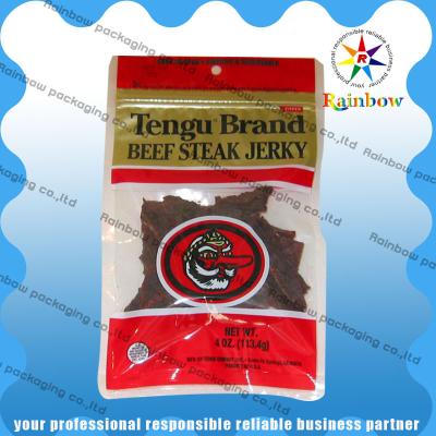 China Food Grade Foil Bag Packaging Heat-sealed Clear Window Full Printing for sale