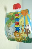 China Custom Material Baby Food Aluminum Foil Spout Pouch Packaging With Full Printing for sale