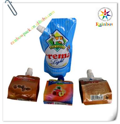 China Aluminum Foil Stand Up Bags PET / NY / PE Food Grade With Colored Printing for sale