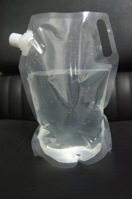 China Colorful Printing Water Proof Stand up Packaging Bag With Corner Spout For Liguid for sale