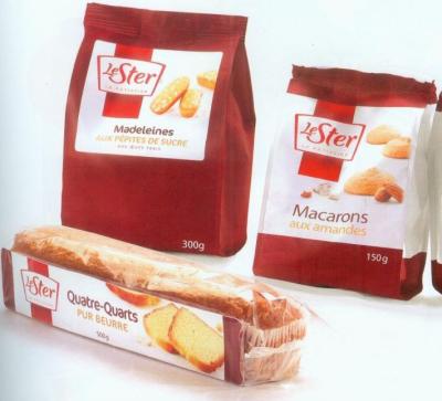 China Recycled Customized Paper Bags Grip Multiple Seal For Bread Packaging for sale