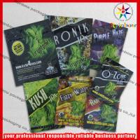 China 4g / 10g Custom Herbal Incense Packaging Bags Colorful Printing With k for sale