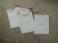 China Fancy Color Customized Paper Bags Kraft Paper With Logo Printing for sale