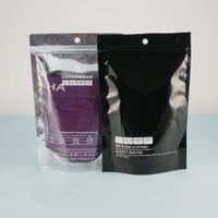 China Stand Up Aluminium Foil Bag Recyclable Shiny With Zipper Seal for sale