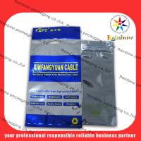 China Zipper Transparent Anti Static Bag Plastic PET / VMPET Gravure Trap Printed for sale