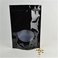 China Stand Up Foil k Bags Custom Printing With Tear Notch And Window for sale