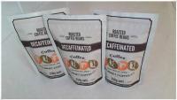China Stand Up Plastic Pouches Packaging Zip For 250 Gram Roasted Coffee Bean for sale