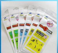 China Kids Mosquito Repellent Bracelet Grip Seal Bags 110 Micron With Hanghole for sale