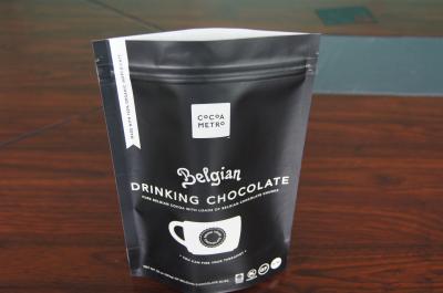 China Coffee / Tea Packaging Aluminum Foil Bags Stand Up Custom Printing for sale