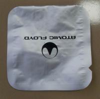 China Electronic Products Foil Pouch Packaging Round Corner Silver Three Side Seal for sale