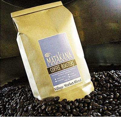 China Gold Gusset Side Kraft Customized Paper Bags , Tin Tie Coffee Bean Packaging for sale