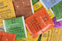 China Glossy Finish 3-side Tea Bags Packaging Small Colorful Vivid Printed for sale
