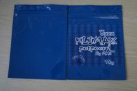 China Plastic Herbal Incense Bag 10g Blue Wave 3xxx KLIMAX Porpourri for sale