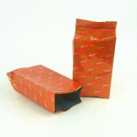 China Customized Stand Up Tea Bags Packaging Colorful Printed With Side Gusset for sale